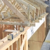 Wood Frame Double Top Connection to Truss/Rafter